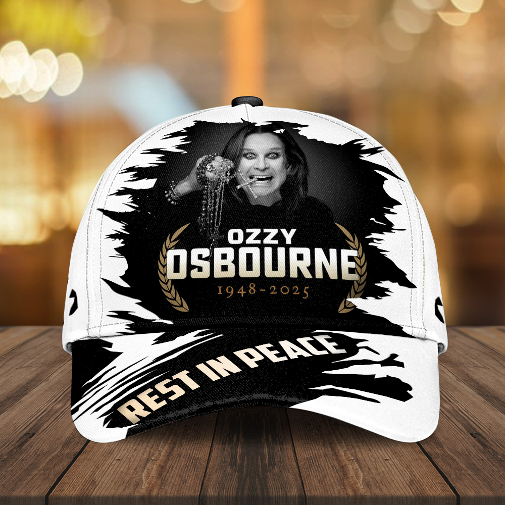 Ozzy Osbourne Classic Cap 01 | Custom prints store | T-shirts, mugs ...