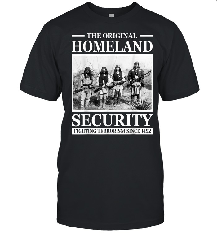 Native American Indian Heritage Homeland Security T-Shirt | Custom ...
