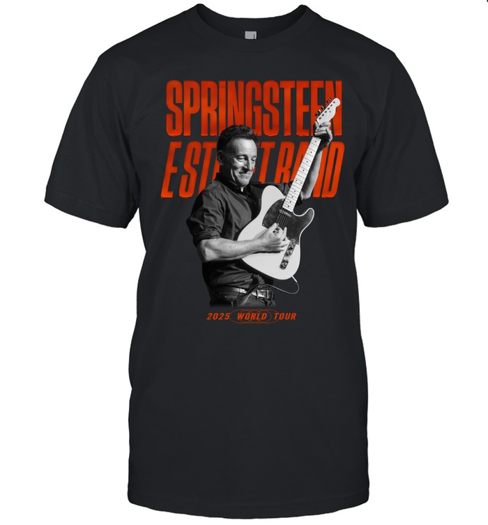 (2-Sided) Bruce Springsteen 2025 World Tour | Custom prints store | T ...